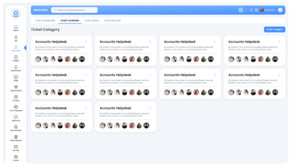 Helpdesk Management System - Emossy