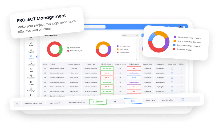 HRMS Software with Integrated Payroll and PMS - Emossy